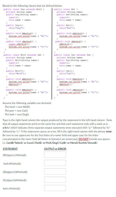 Solved THIS IS ALL THAT WAS PROVIDED TO ANSWER THE QUESTION. | Chegg.com