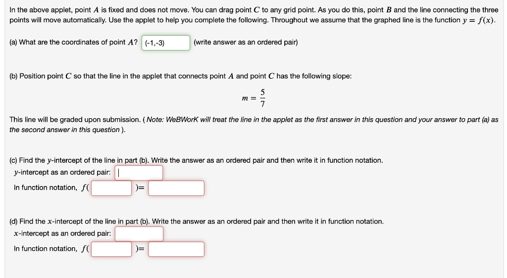 Solved (10 points)In the above applet, point A is fixed and | Chegg.com