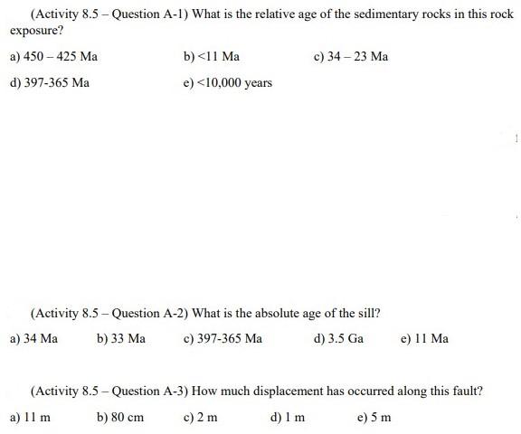 Solved BASALT SILL Sll has zircon crystals with 98.9% U-235 | Chegg.com