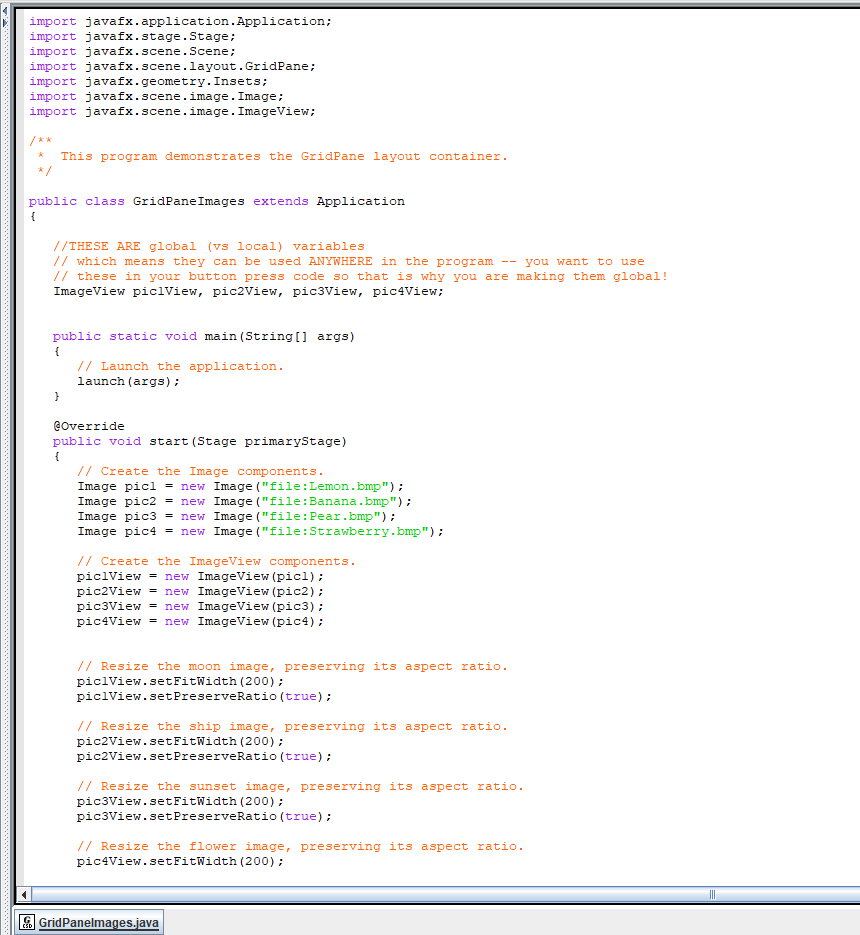 Solved import javafx.application. Application; import | Chegg.com