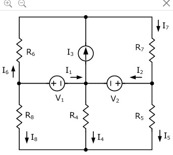 Solved Find the remaining currents in the circuit shown | Chegg.com