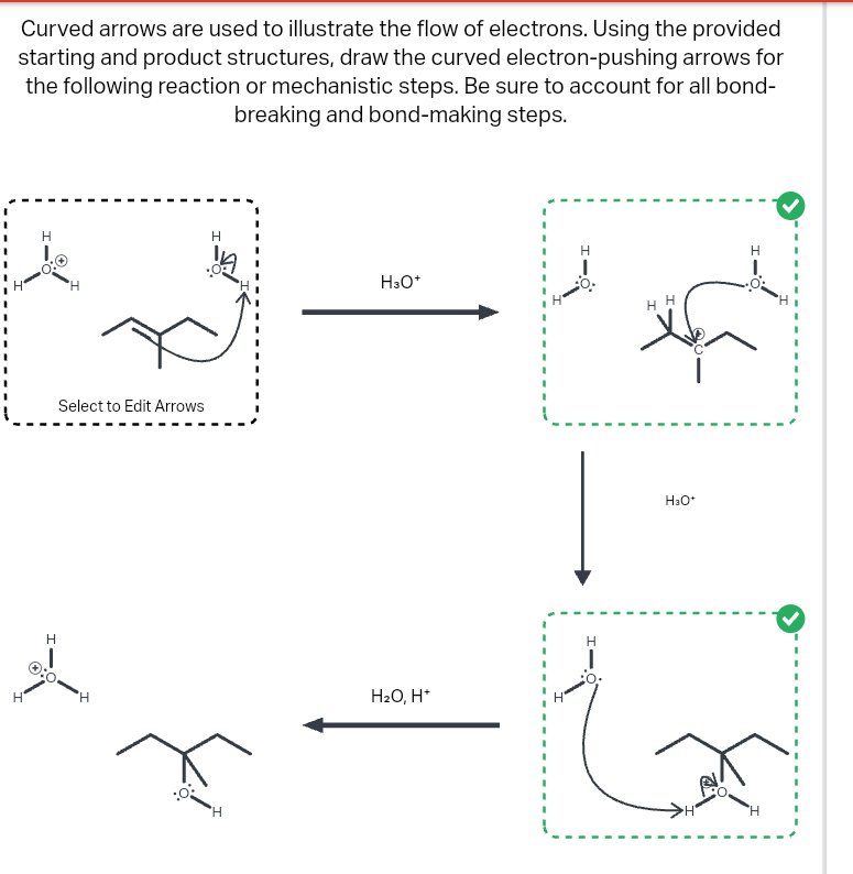 Solved Curved arrows are used to illustrate the flow of | Chegg.com