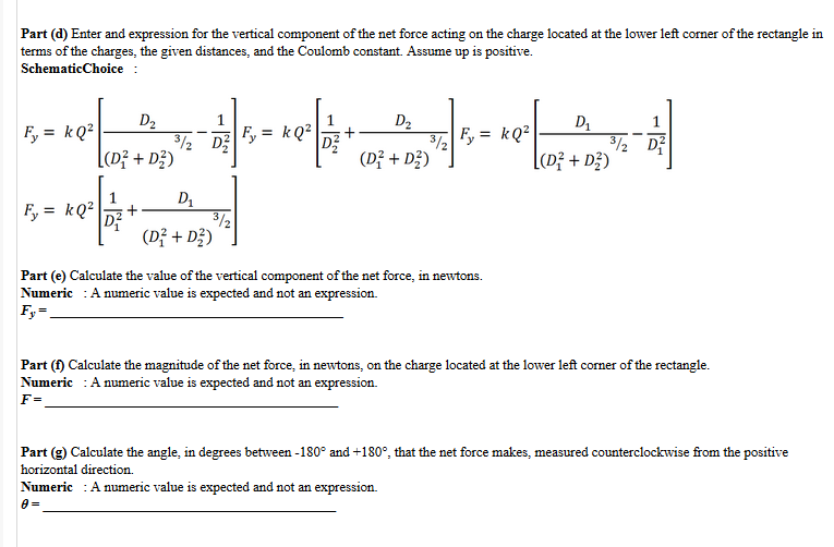 Solved: Problem 2: Four Point Charges Of Equal Magnitude Q... | Chegg.com