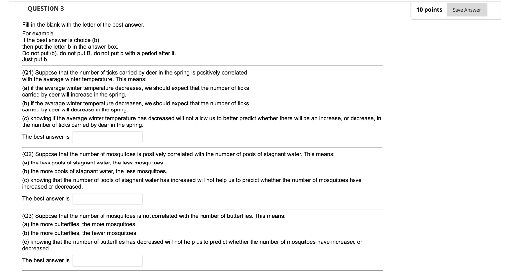 Solved Fill in the blank with the letter of the best answer. | Chegg.com
