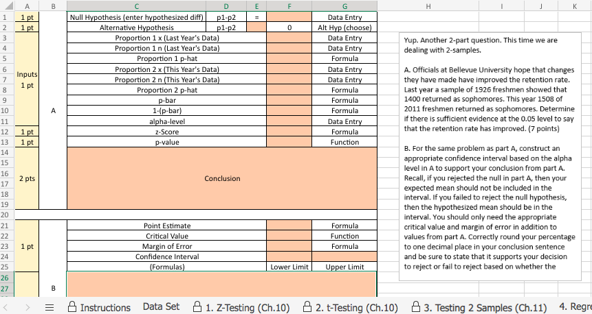 Solved PLEASE HELP! Include equations for Excel and explain. | Chegg.com