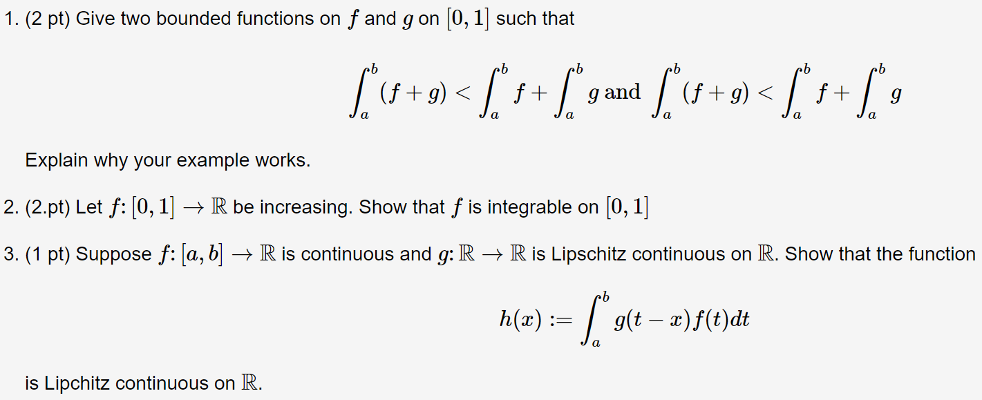 Solved Advanced Real Analysis Questions. Note for Question | Chegg.com