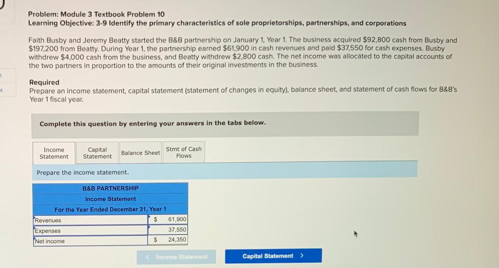 Solved Problem: Module 3 Textbook Problem 10 Learning | Chegg.com