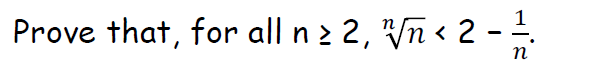 Solved Prove that, for all n > 2, "n