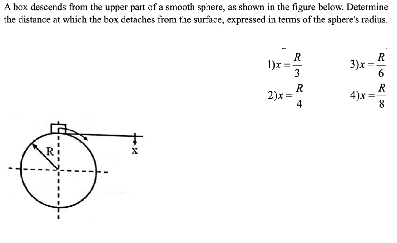 Solved A box descends from the upper part of a smooth | Chegg.com