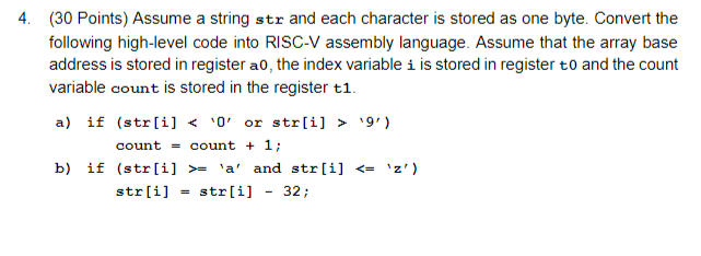 Solved RISC-V USE ONLY COMMANDS SHOWN IN BOTTOM PICTURE | Chegg.com