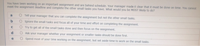 Solved You have been working on an important assignment and | Chegg.com