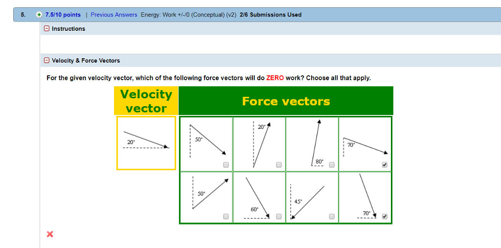 Solved 5. 7.5/10 points | Previous Answers Energy: Work | Chegg.com Solved 5. 7.5/10 points | Previous Answers Energy: Work | Chegg.com
