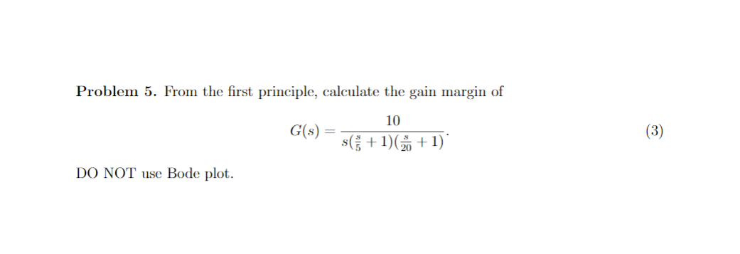 Solved Problem 5. From the first principle, calculate the | Chegg.com