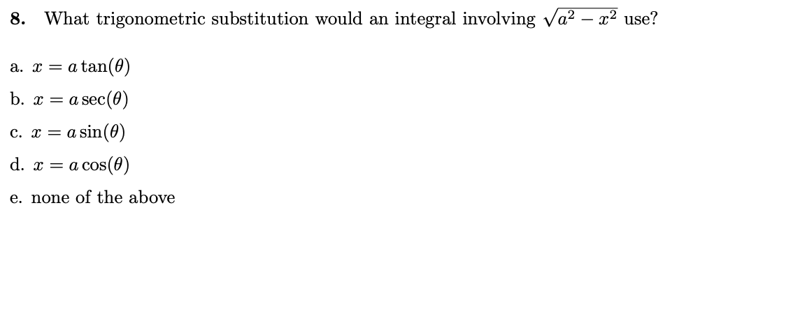 Solved 5. Using integration by parts (IBP), what should you | Chegg.com