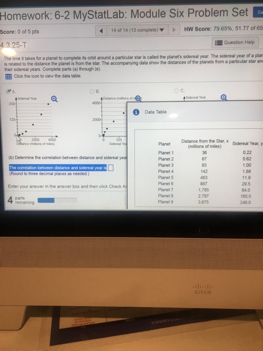 Solved Homework: 6-2 MyStatLab: Module Six Problem Set 14 of | Chegg.com