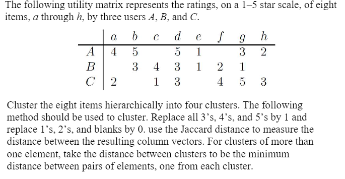 Solved a The following utility matrix represents the | Chegg.com