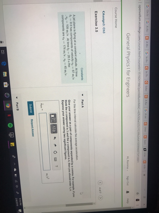 Solved l openvellum.ecollege.com/course | Chegg.com