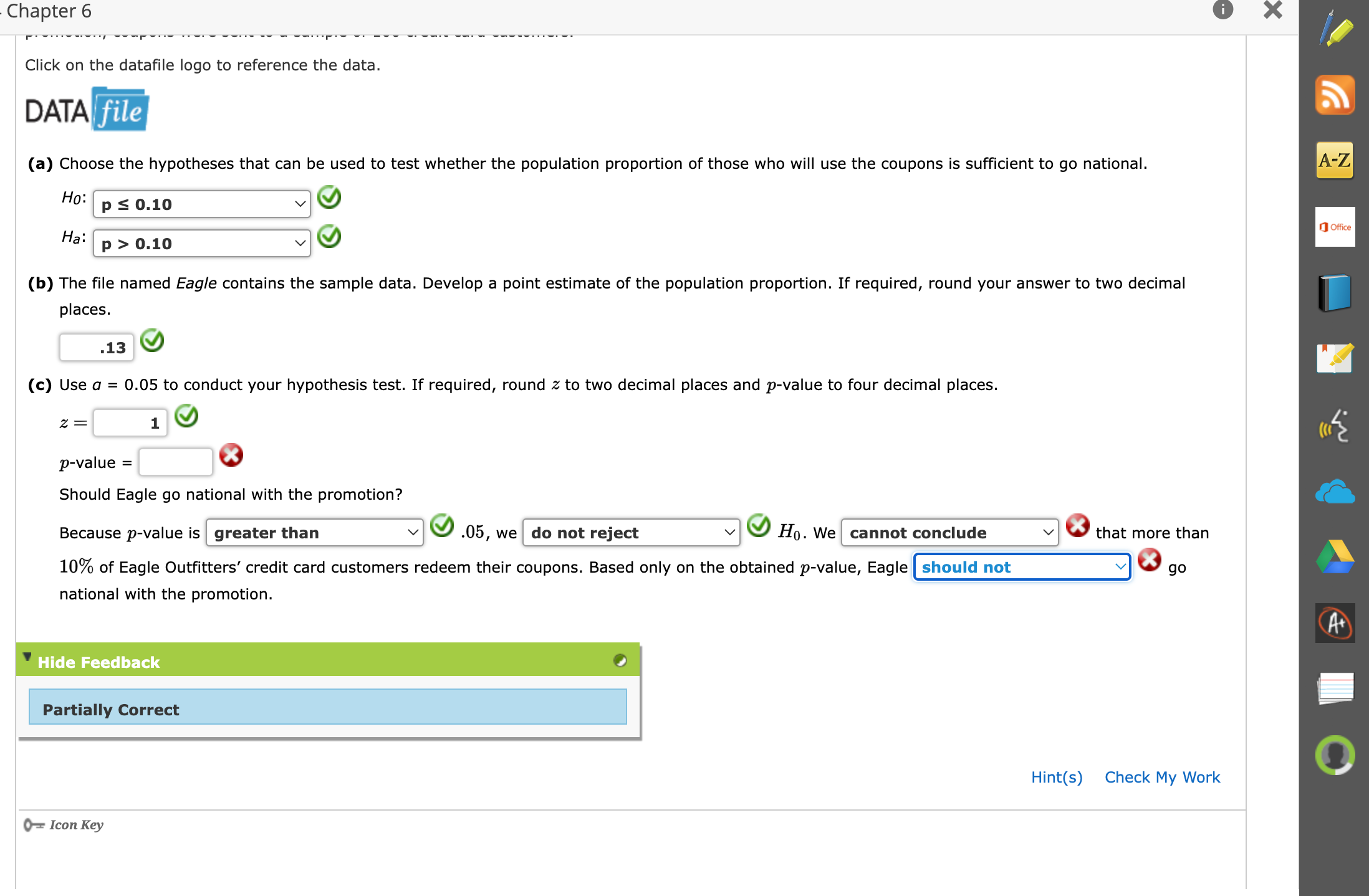 Solved Chapter 6Click on the datafile logo to reference the | Chegg.com