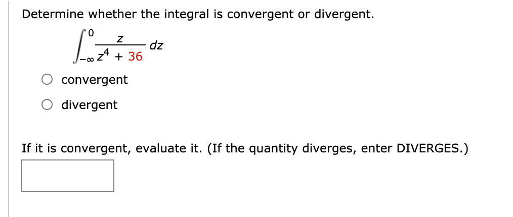 Solved Use the Comparison Theorem to determine whether the | Chegg.com