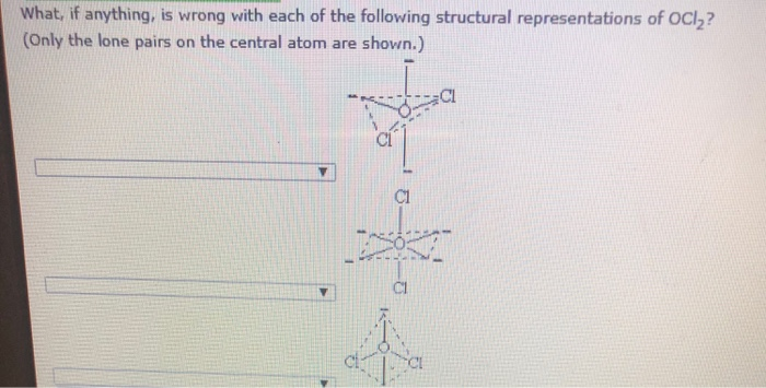 Solved What, if anything, is wrong with each of the | Chegg.com