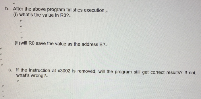 Solved Problem 2 (10 points). The following LC-3 program | Chegg.com