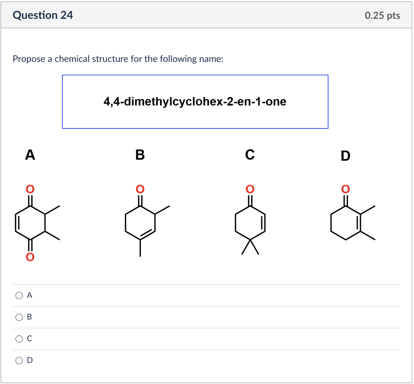 Solved Propose a chemical structure for the following name: | Chegg.com