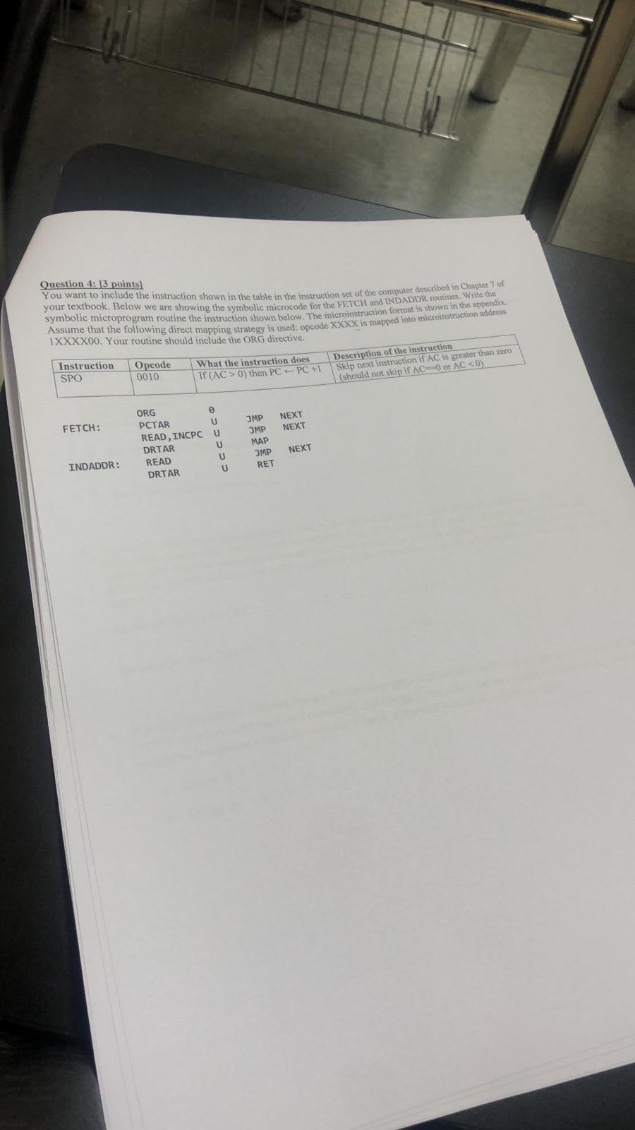 Solved Question 4: 13 points You want to include the | Chegg.com