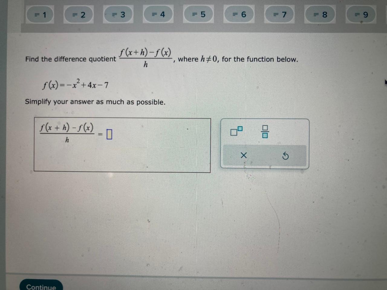 Solved Find the difference quotient hf(x+h)−f(x), where | Chegg.com