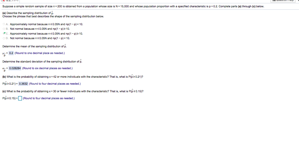 Solved Suppose a simple random sample of size n=200 is | Chegg.com