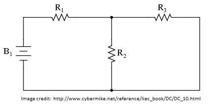 Solved In the circuit shown above, battery B1 powers the | Chegg.com