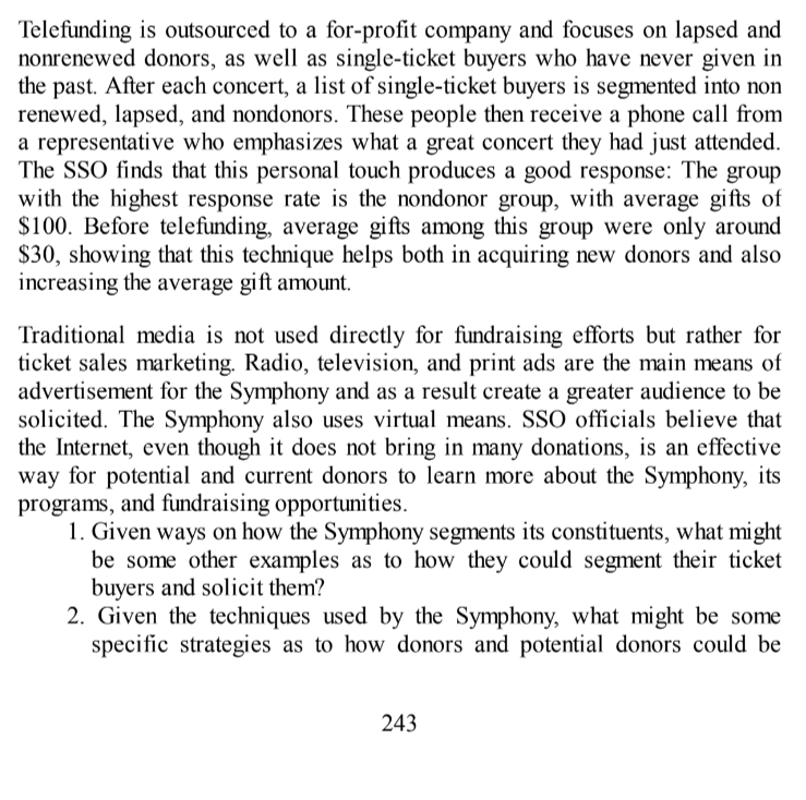 Solved The Syracuse Symphony Orchestra (SSO) is a full-time | Chegg.com