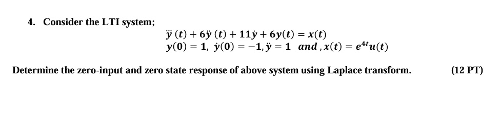 Solved Consider the LTI | Chegg.com