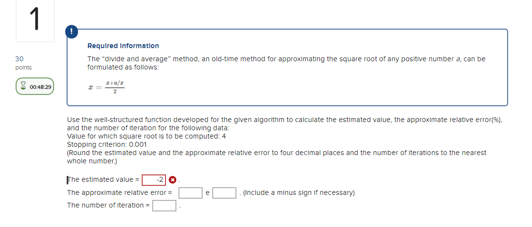 Solved Required Information The "divide and average" method, | Chegg.com