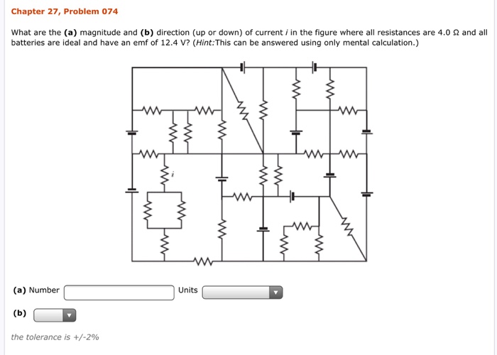 Solved Chapter 27, Problem 074 what are the (a) magnitude | Chegg.com Solved Chapter 27, Problem 074 what are the (a) magnitude | Chegg.com