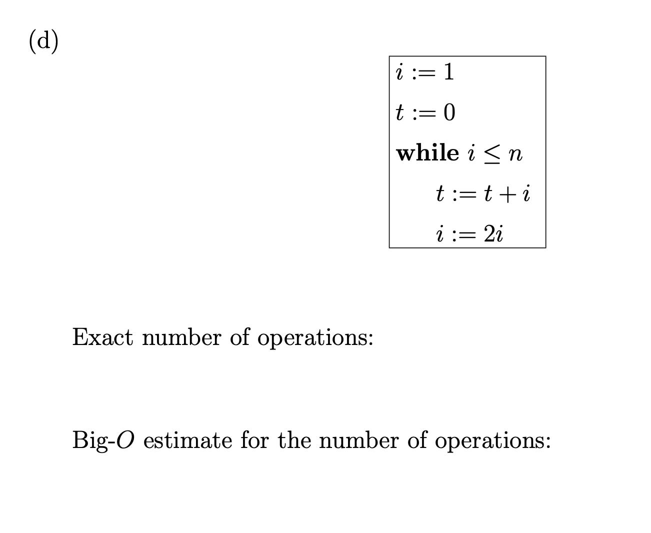 Solved 9. In each case, determine the exact number of | Chegg.com