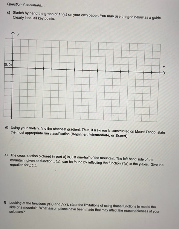 Solved Question 4 Below is a graph representing part of the | Chegg.com
