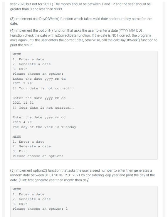 Solved Zeller's congruence is an algorithm developed by | Chegg.com