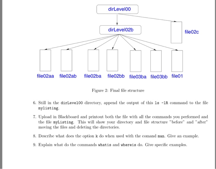 Solved Peform the following tasks, recording al commands you | Chegg.com