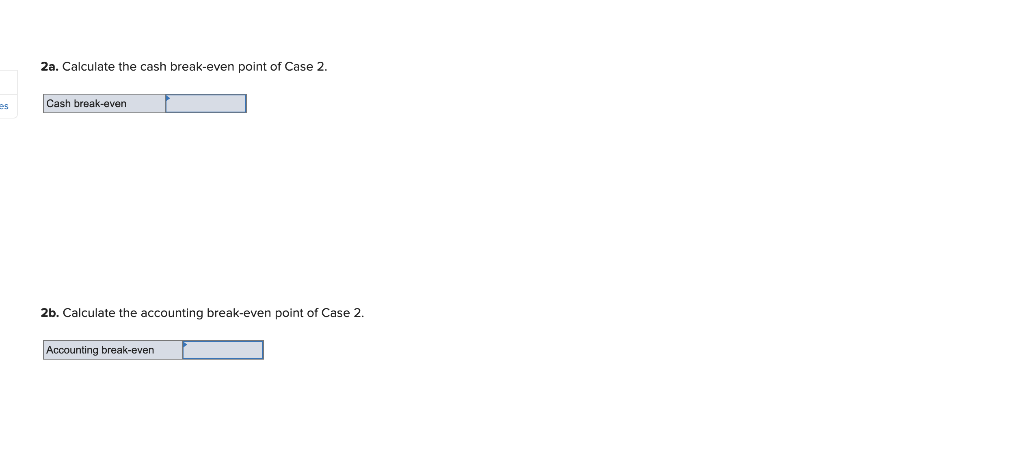 Solved P11-7 Calculating Break-Even [LO3] Consider the | Chegg.com