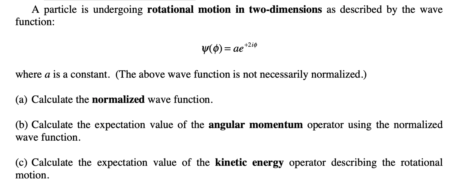 Solved A particle is undergoing rotational motion in | Chegg.com