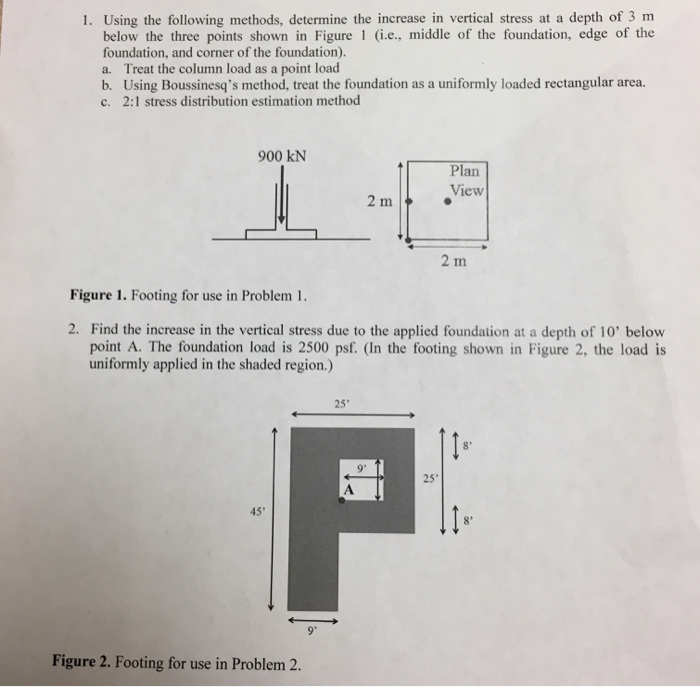 Solved Using the following methods, determine the increase | Chegg.com