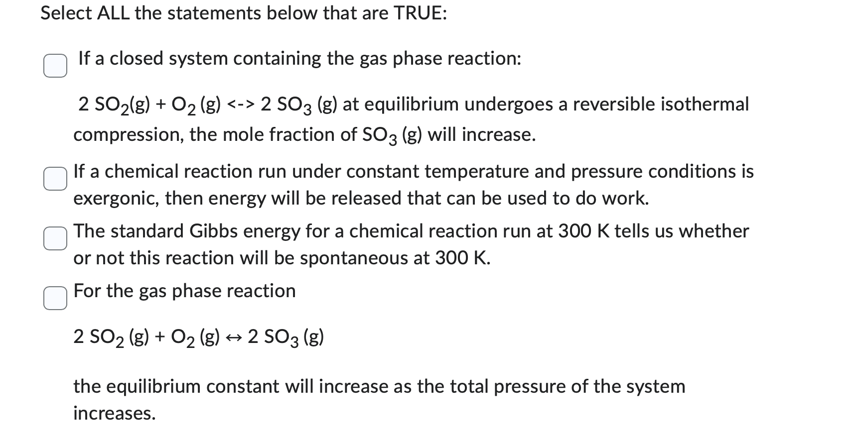 Solved Select ALL the statements below that are TRUE:If a | Chegg.com