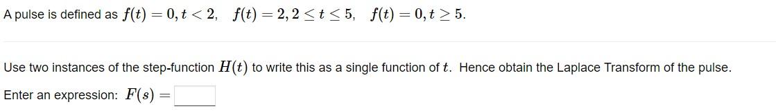 Solved A pulse is defined as | Chegg.com