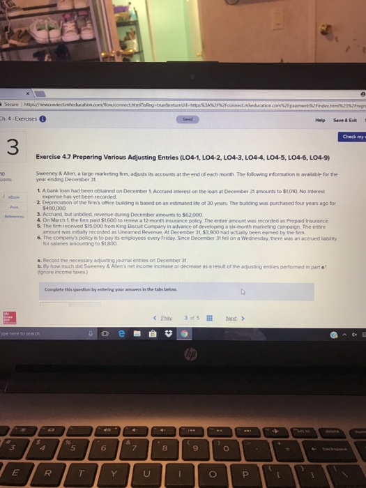 Solved Secure http// h. 4.Exercises Help Save & Exit Check | Chegg.com