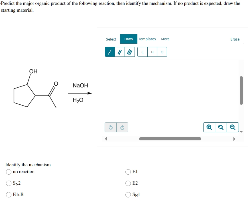 Solved Predict The Major Organic Product Of The Following