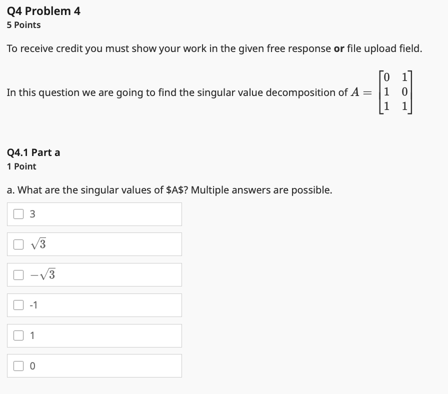 Solved Q4 ﻿problem 45 ﻿pointsto Receive Credit You Must Show 