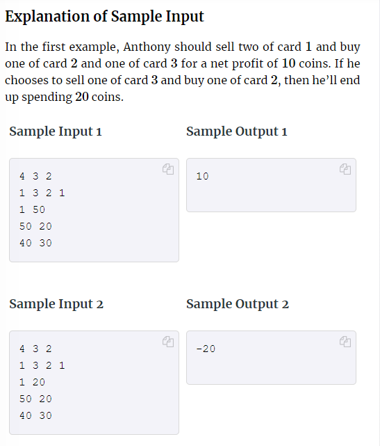 Solved Problem B Card Trading Anthony and Cora are playing | Chegg.com