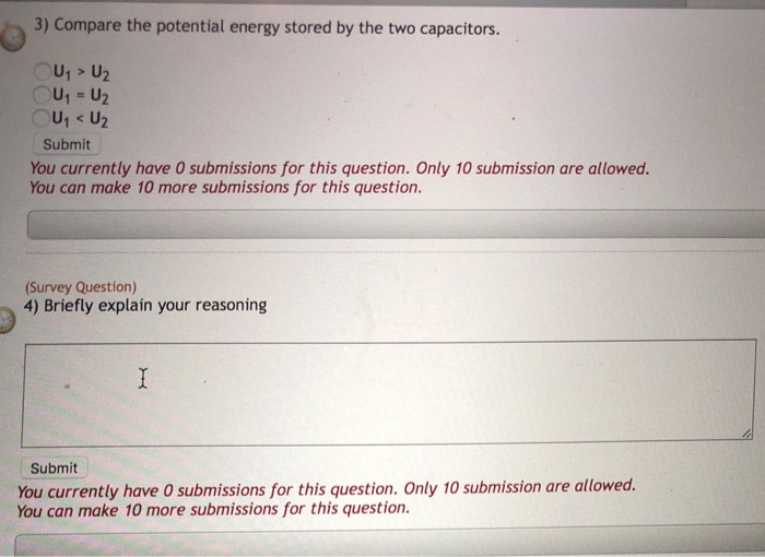 Solved Two identical parallel plate capacitors are given the | Chegg.com