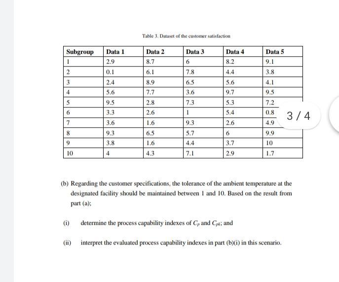 Solved 2. Statistical Process Control (a) To visualise the | Chegg.com