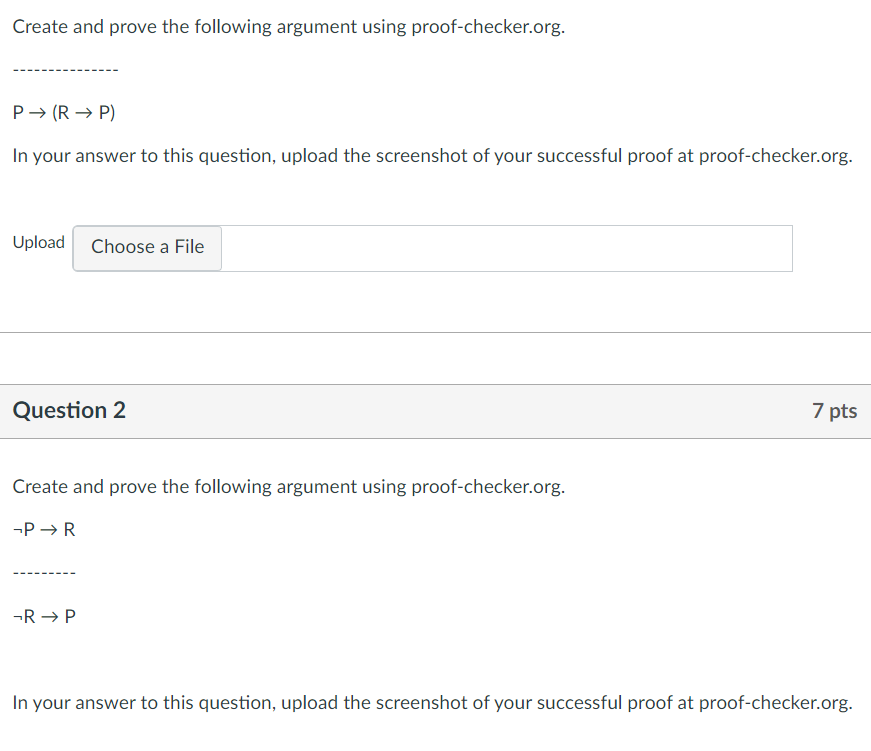 Create and prove the following argument using | Chegg.com